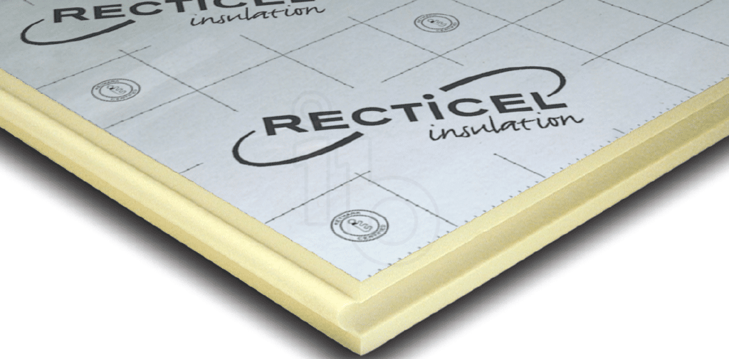 Recticel Eurowall 1200x600x70mm | PIR Spouwplaat - Dun Isoleren